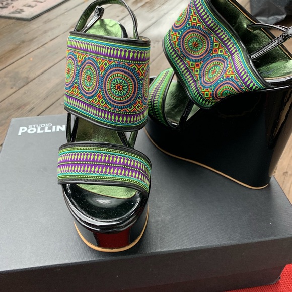 Studio Pollini | Shoes | Studio Pollini Wedge Sandals | Poshmark